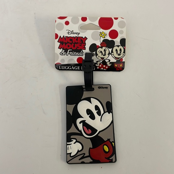 Disney | Accessories | Disney Mickey Mouse Id Tag Nwt | Poshmark